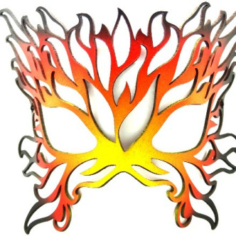 Authentic Leather Fire Mask