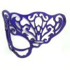 Petite Purple Victorian Authentic Leather Mask